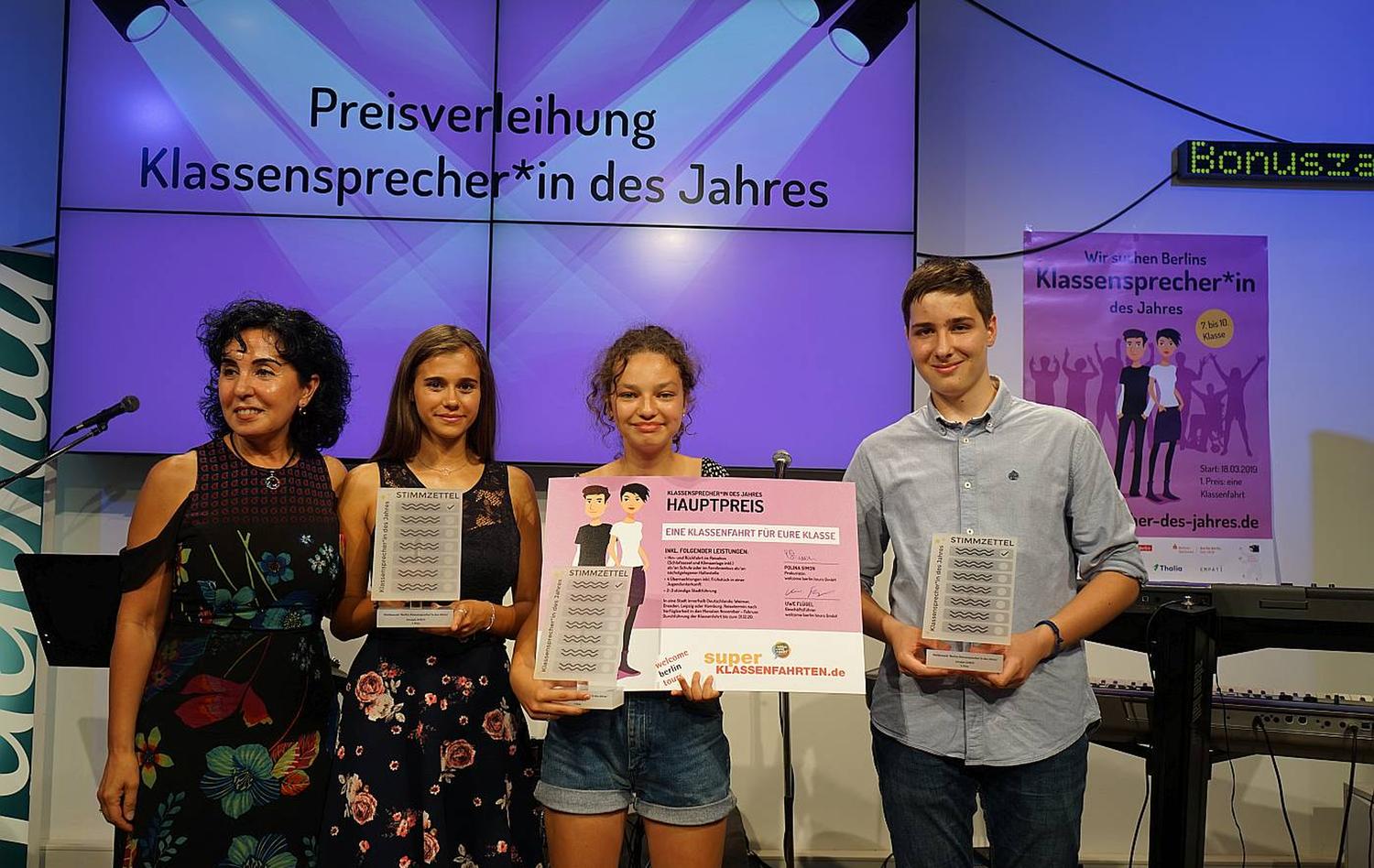 Wettbewerb "Klassensprecher*in des Jahres" - Förderprogramme | Haus des ...